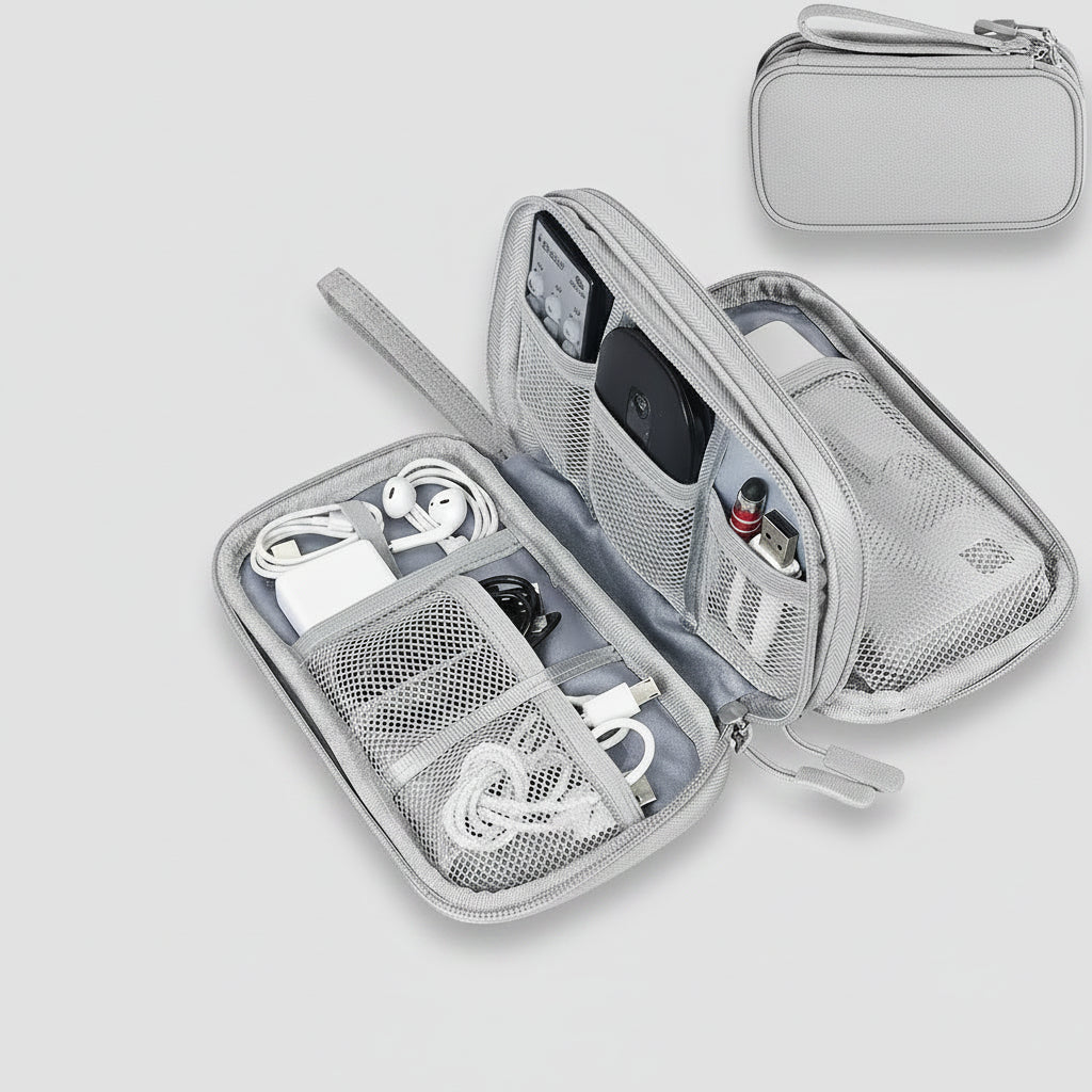 WireWay™ Cable Pouch | Electronics Organizer for Travel – Trip Topp